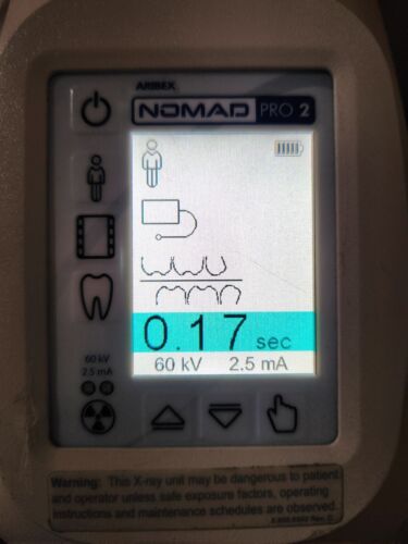 Airbex Nomad Pro Dental Intraoral Handheld X-Ray Unit Bitewing System 2 ...