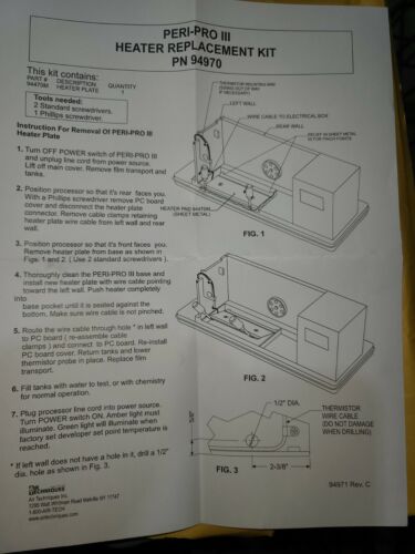 Air Techniques Peri-Pro III Dental Film Processor with Daylight Loader ...