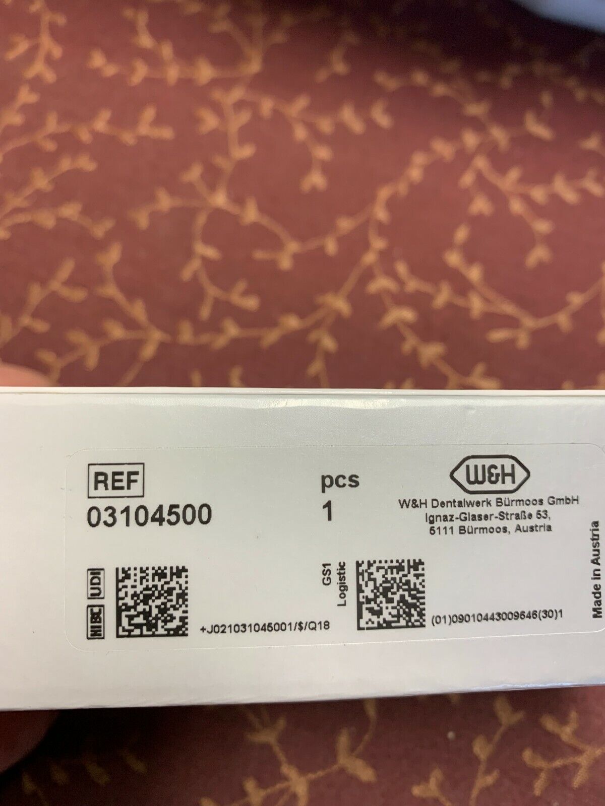 Assistina Handpiece Maintenance Coupler – W&H – GotaHaveItDental