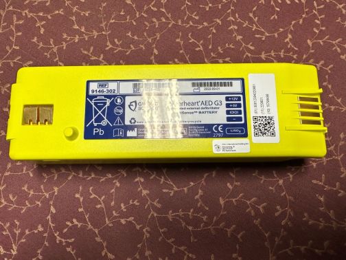 Powerheart AED G3 Cardiac Science Battery for AED 9146-302 ...
