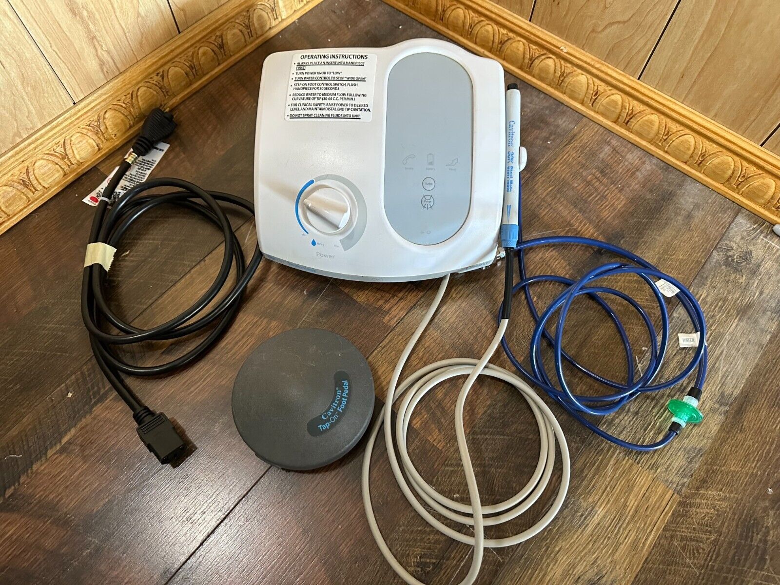 Dentsply Cavitron Plus Generation-136 Scaler wireless foot pedal Dental ...