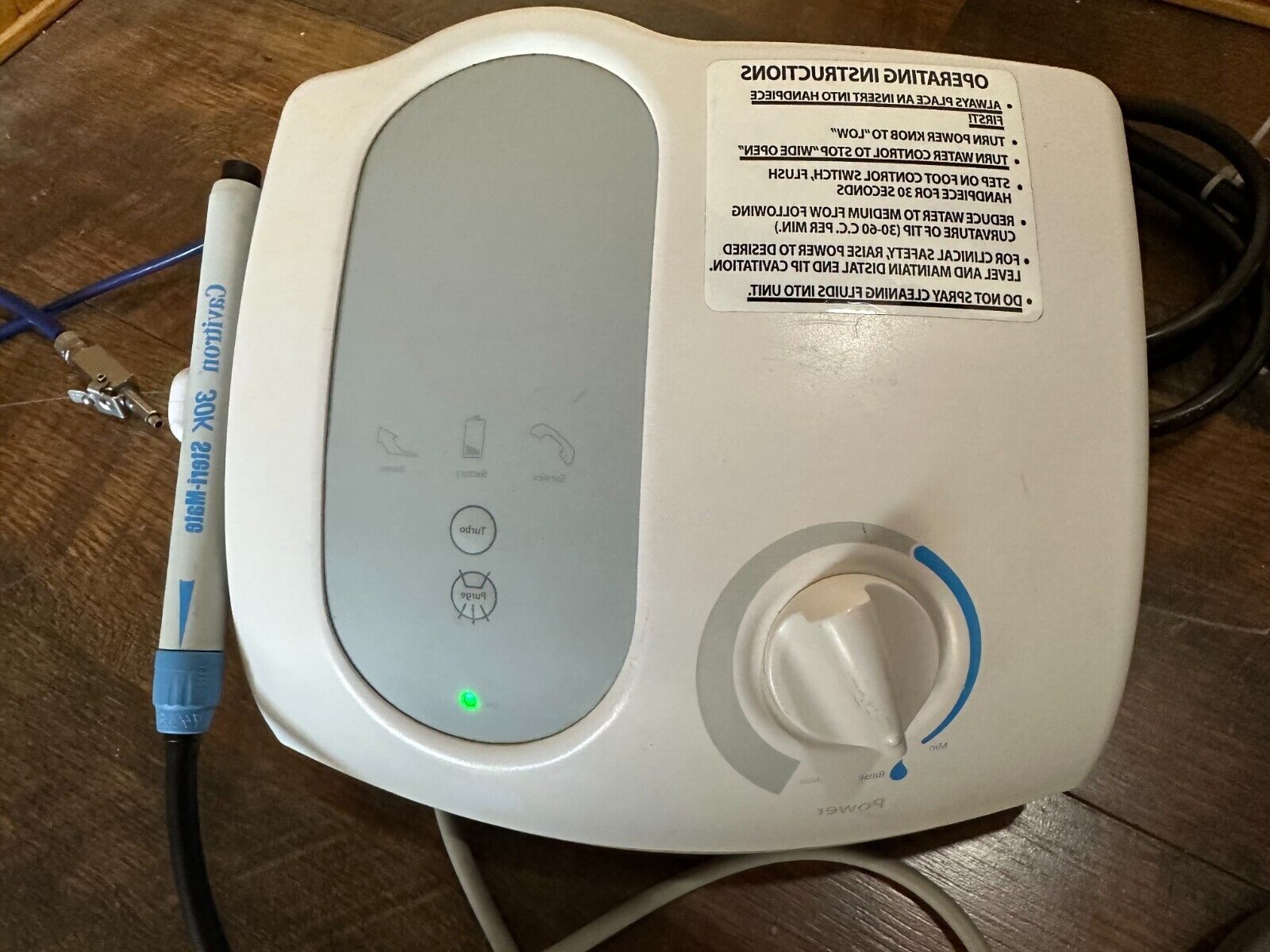 Dentsply Cavitron Plus Generation-136 Scaler wireless foot pedal Dental ...