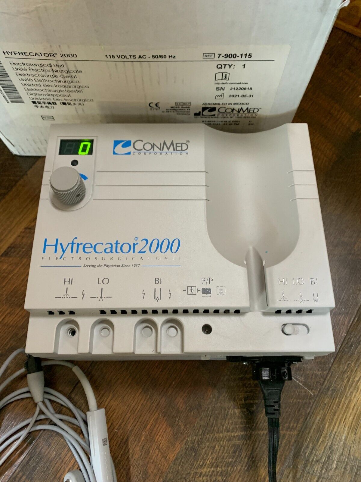 Conmed Hyfrecator 2000 with Handpiece – GotaHaveItDental
