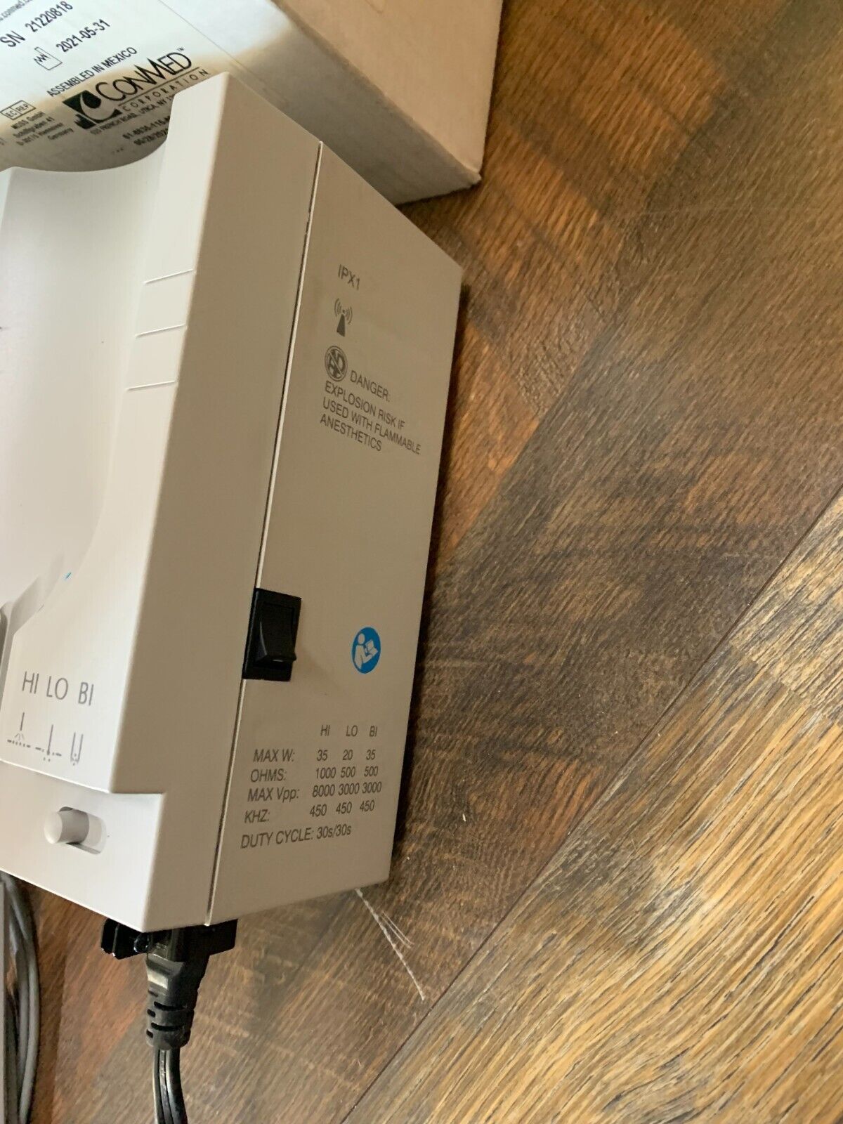 Conmed Hyfrecator 2000 with Handpiece – GotaHaveItDental