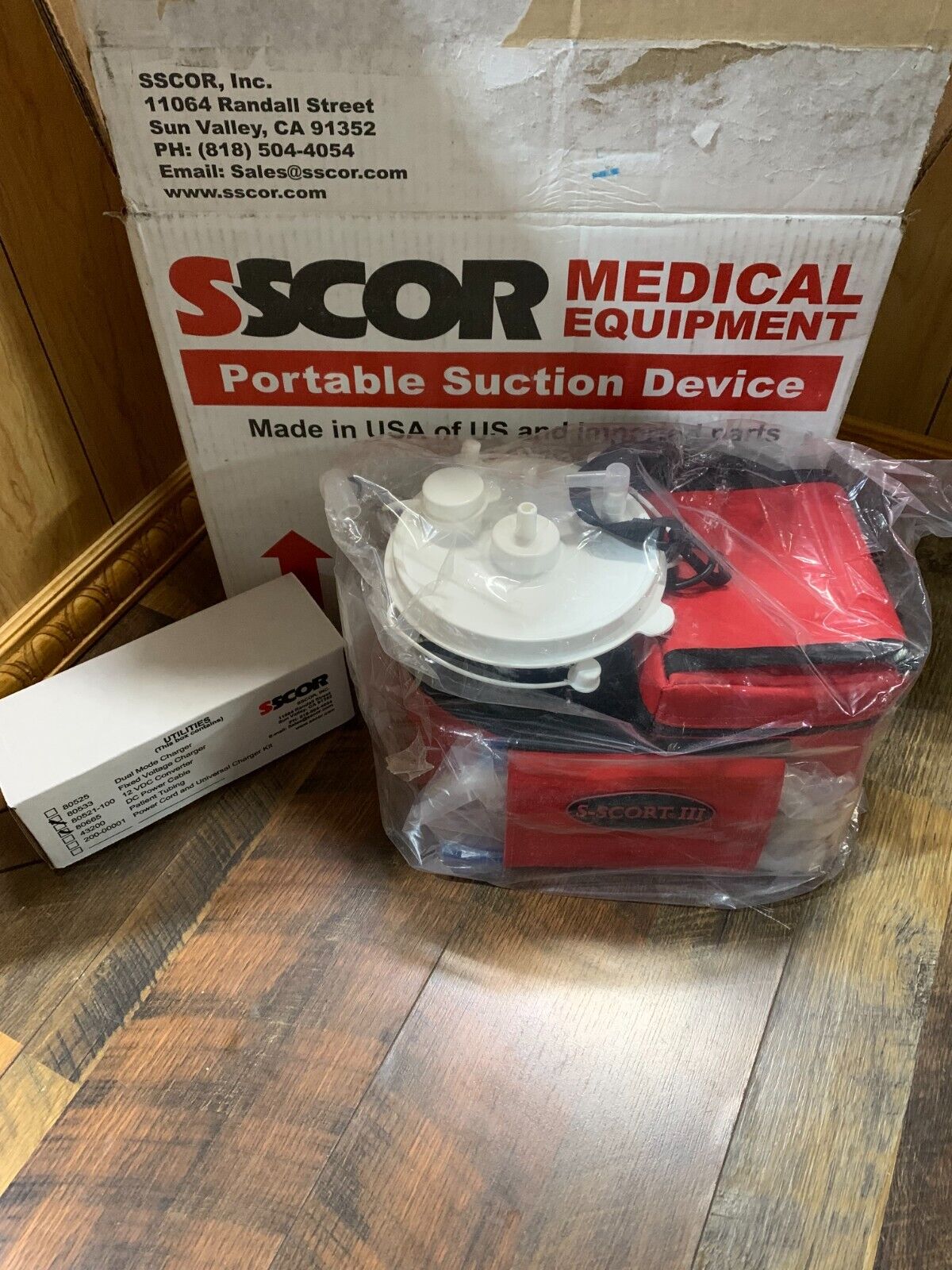 SSCOR – S-SCORT III Portable Suction Unit – 74000 – GotaHaveItDental