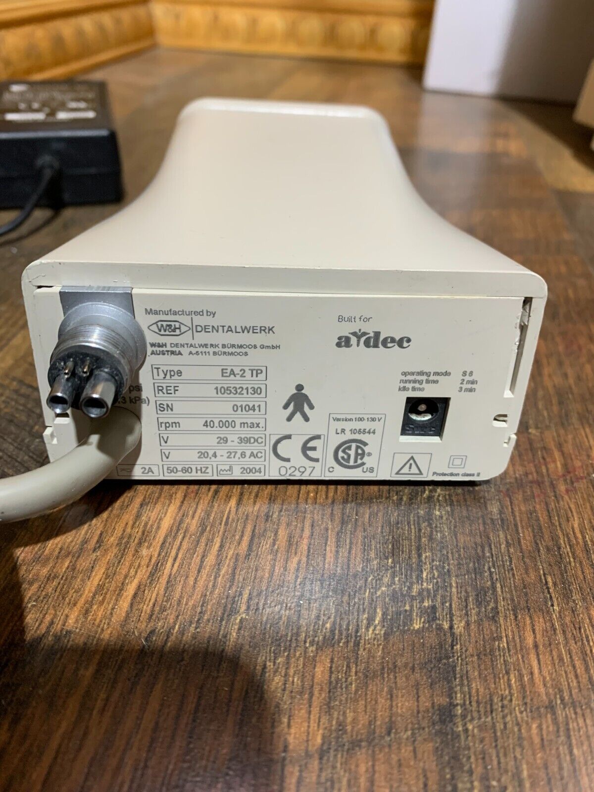 Adec Electric Handpiece System EA-2 TP, Dental NO HANDPIECES ...