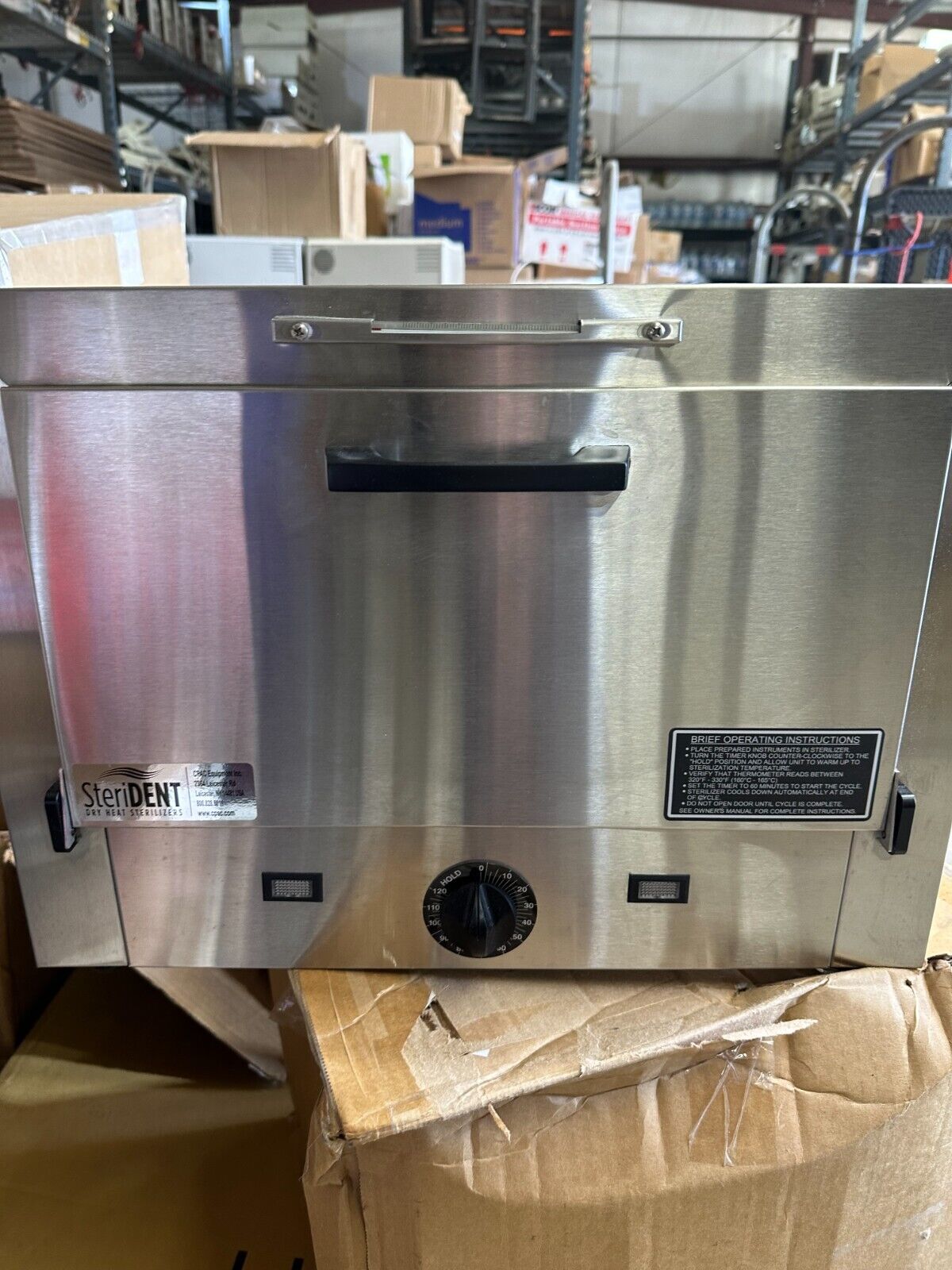 SteriDent Model 300 FDA Dry Heat Sterilizer Maintenance Free ...