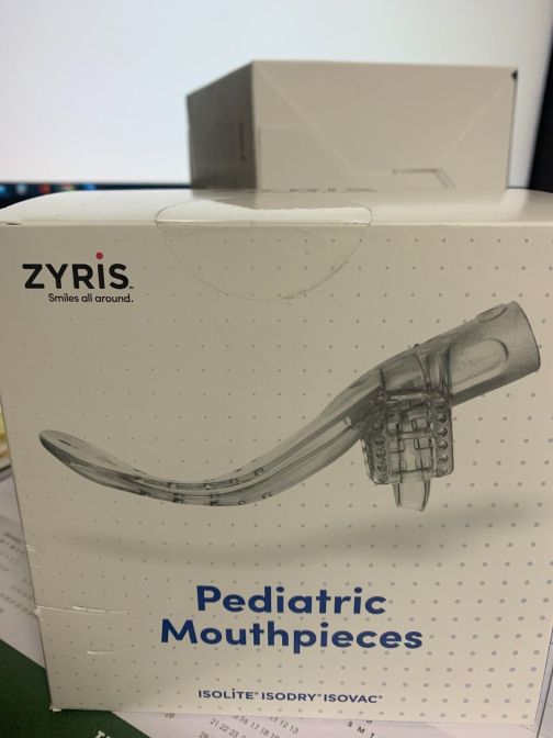 Zyris Isolite Pediatric Mouthpiece Ref # CIL0501 10pcs/box Isodry ...