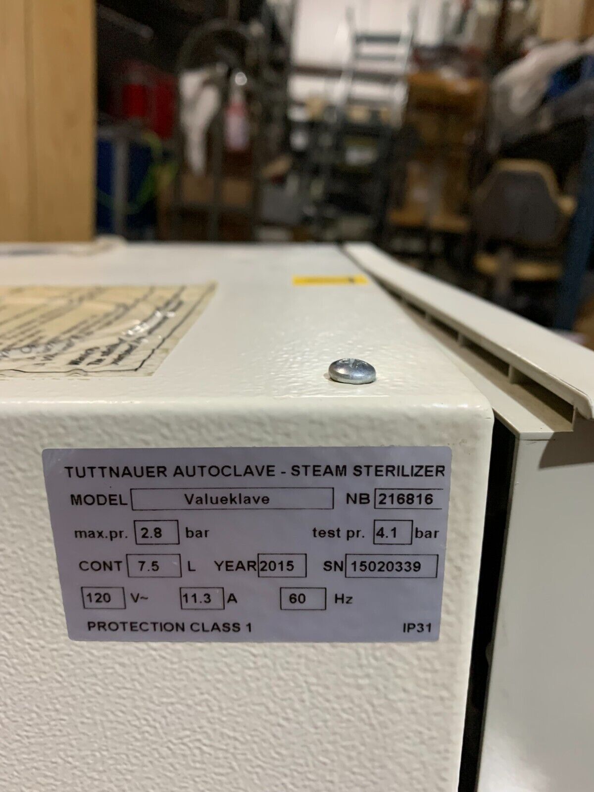 Tuttnauer 1730 Valueklave Autoclave Sterilizer – GotaHaveItDental