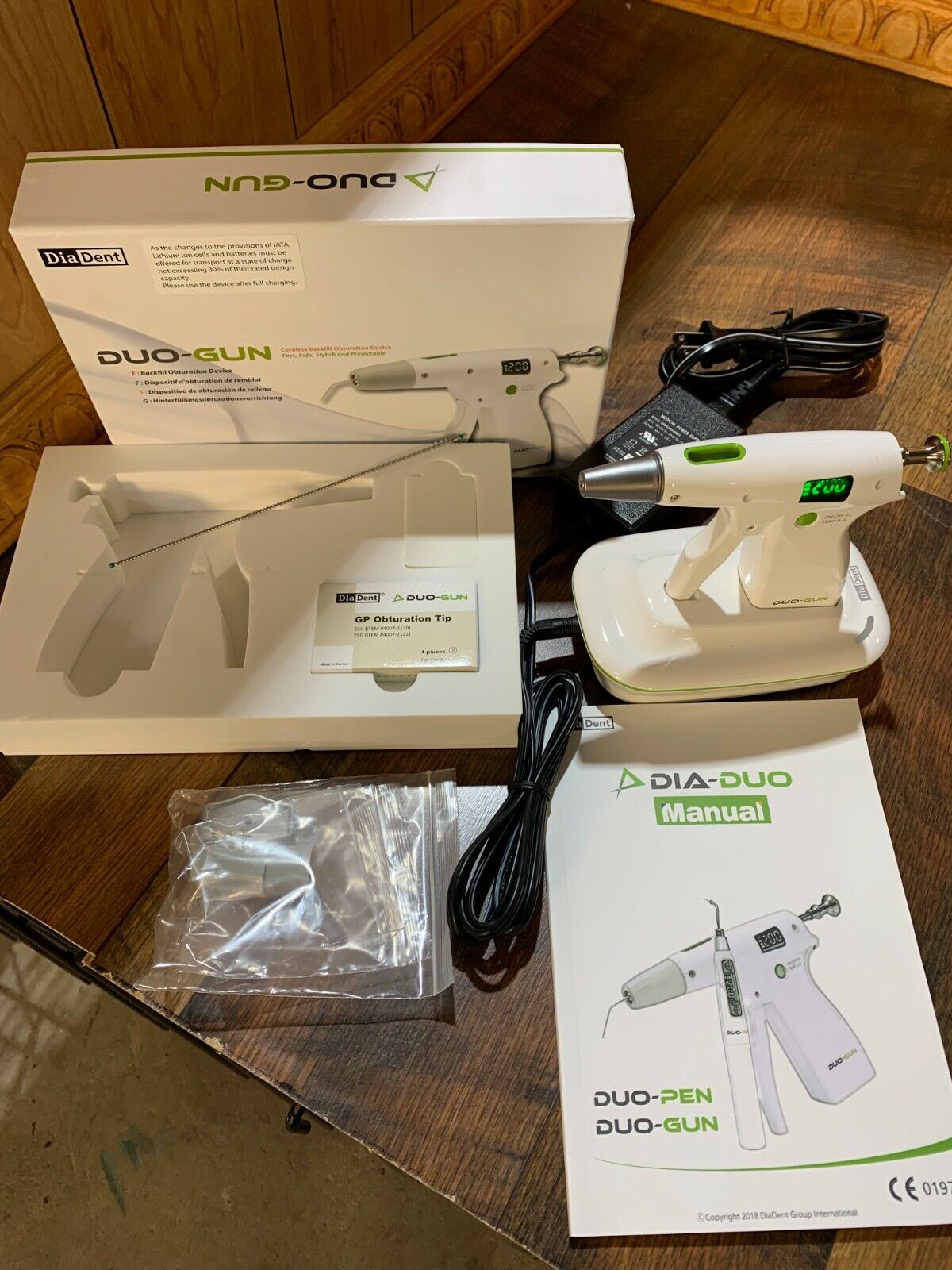 DiaDent DUO-Gun Handpiece for Vertical Compaction & Backfill Obturation ...