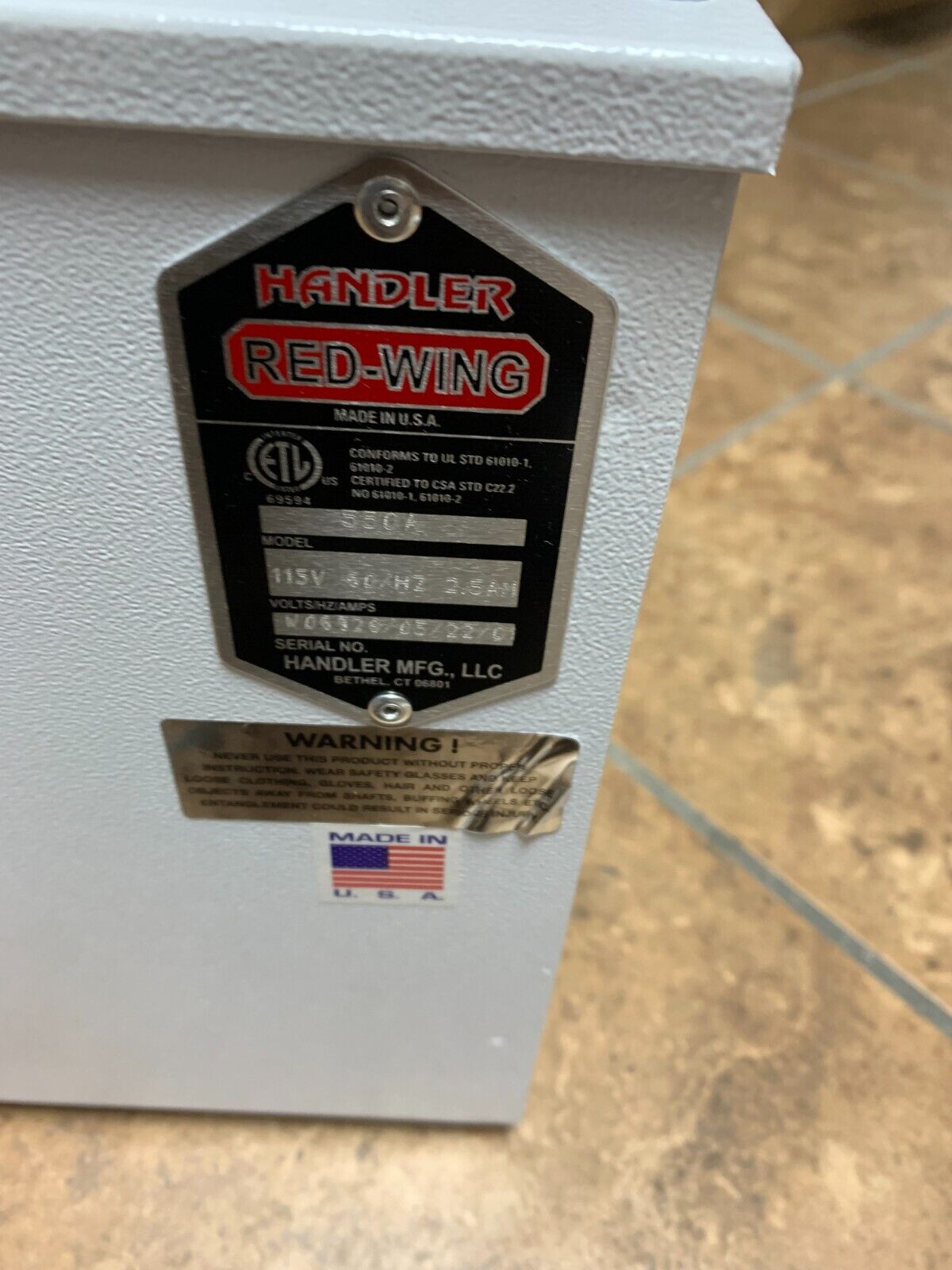 Handler 550A Under Bench Porta-Vac Dust Collector – GotaHaveItDental