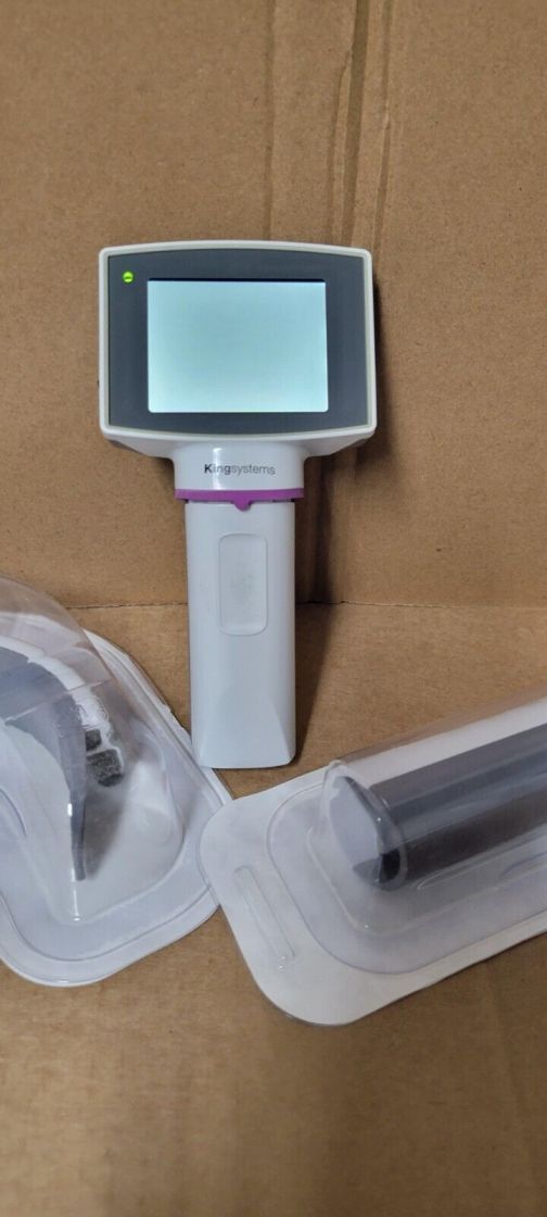 (Pre-Owned) King Vision VIDEO LARYNGOSCOPE w/Channel Blades (2 ...