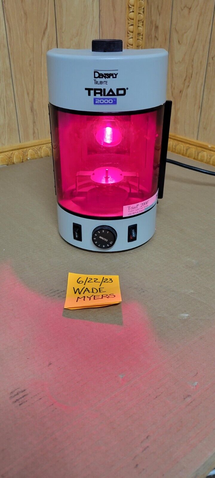 Dentsply TruByte TRIAD 2000 Visible Light CURING SYSTEM – GotaHaveItDental