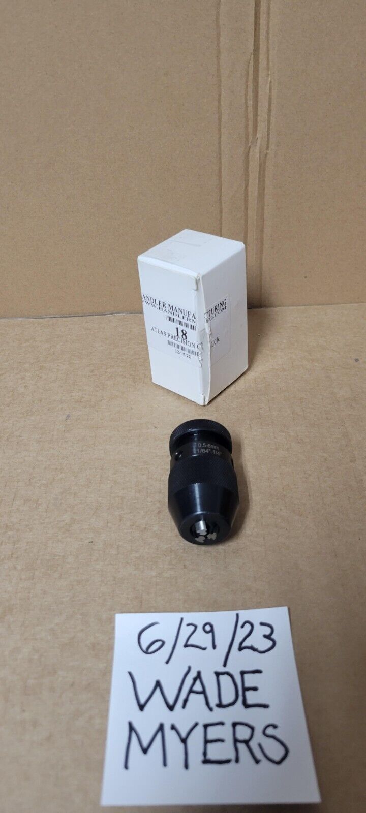 Handler ATLAS PRECISION CHUCK 18 for Dental Lathe – GotaHaveItDental