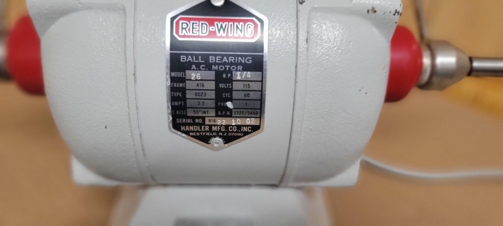 Handler RED WING 26 Dental Polishing Lathe – GotaHaveItDental