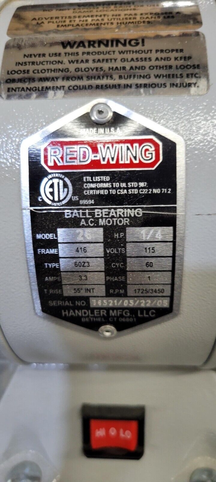 (NEW) Handler REDWING 26 Dual LATHE Deluxe WORK BENCH – GotaHaveItDental