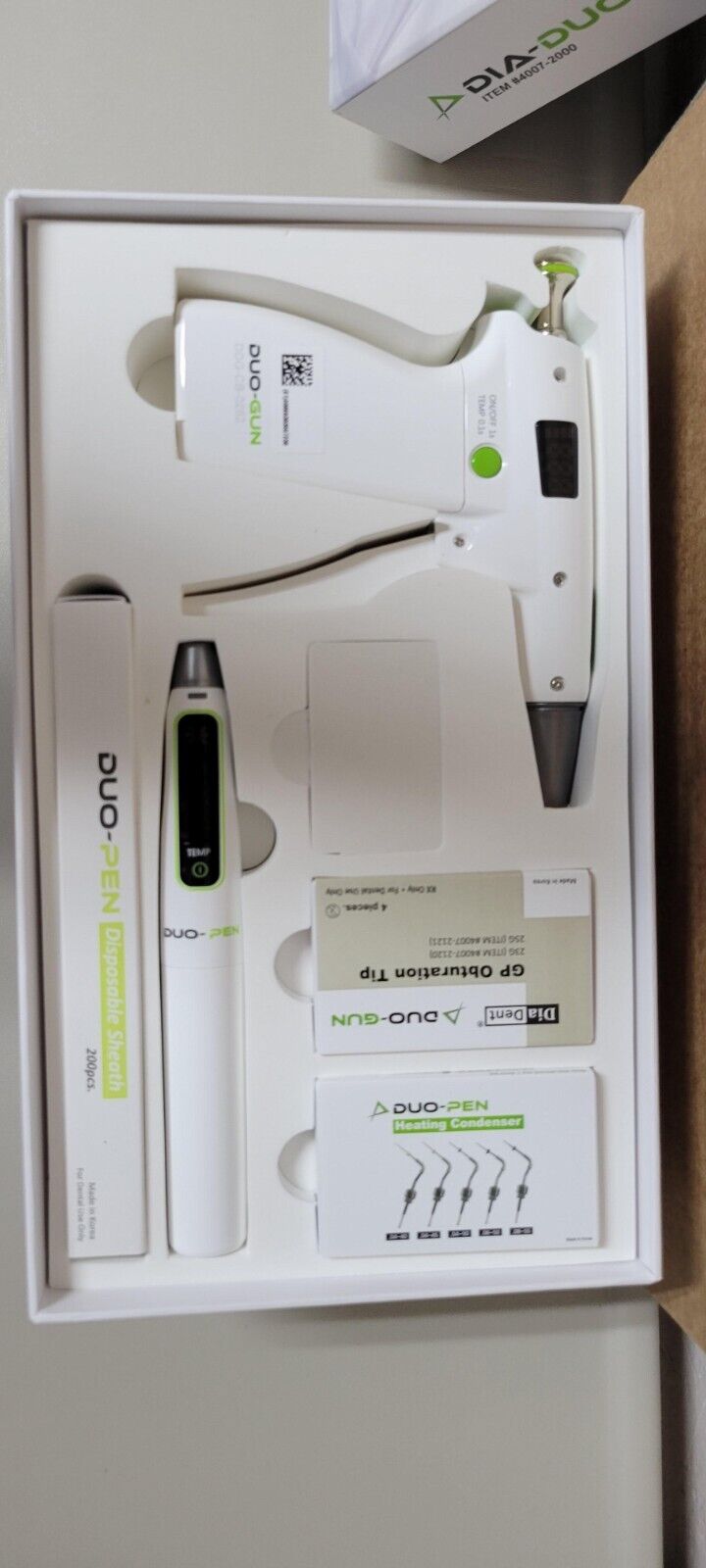 DiaDent DIA-DUO CORDLESS Obturation Device – GUN & PEN – GotaHaveItDental