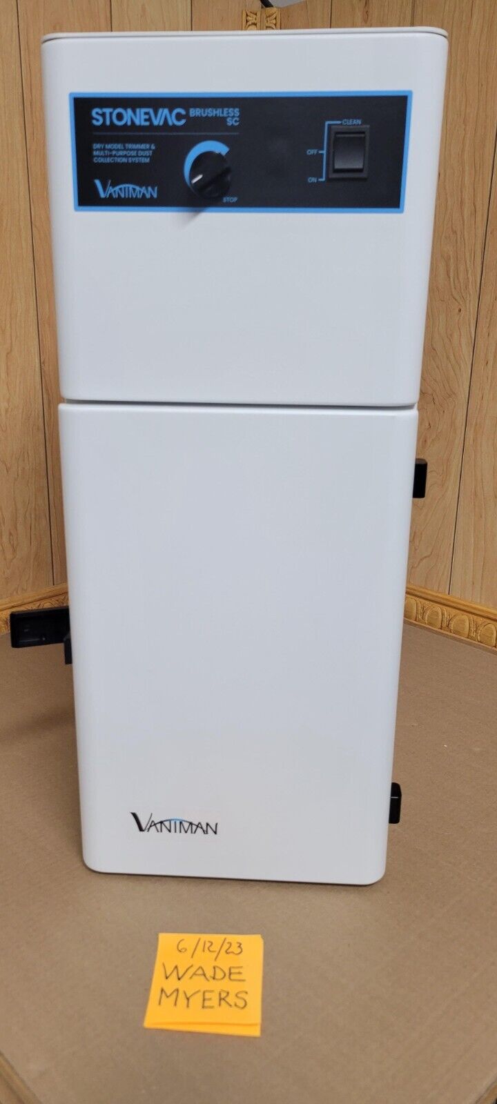 VANIMAN STONEVAC BRUSHLESS SC Dust Collector – GotaHaveItDental