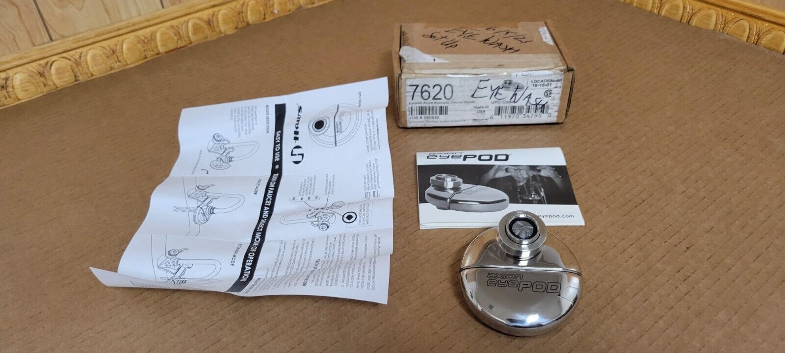 Haws AXION EYE-POD 7620 Eye Washing Unit – GotaHaveItDental