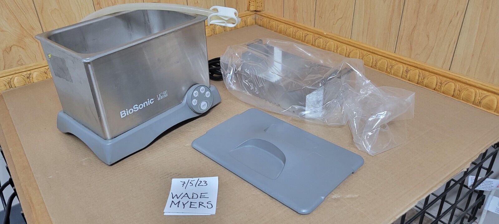 Coltene Whaledent BIOSONIC UC-95 Ultrasonic Cleaner w/New Basket ...