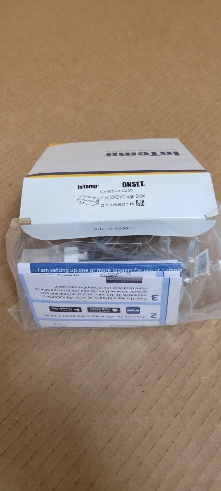 (NEW) OnSet InTemp CX402-VFC205 (Bluetooth) Data LOGGER – GotaHaveItDental