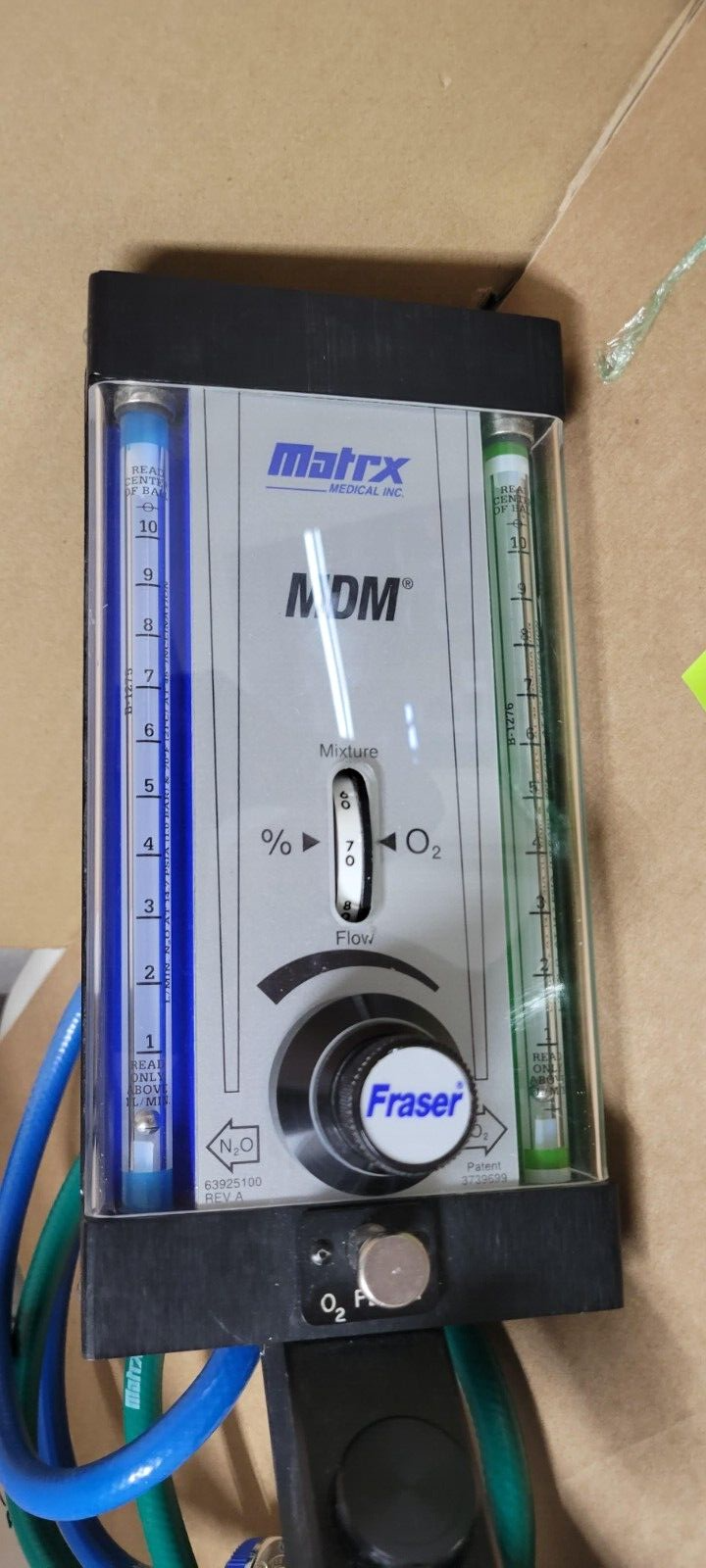 (Pre-Owned) Martrx MD Nitrous FLOW METER w/ACCESSORIES – GotaHaveItDental