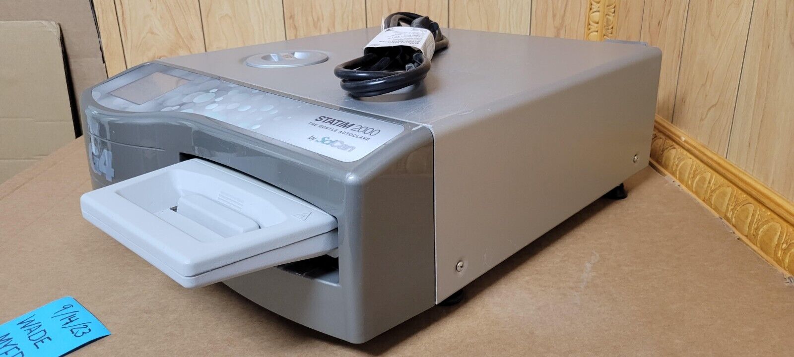 (REFURBISHED) SciCan STATIM 2000 G4 STERILIZER – 3698 Cycles ...