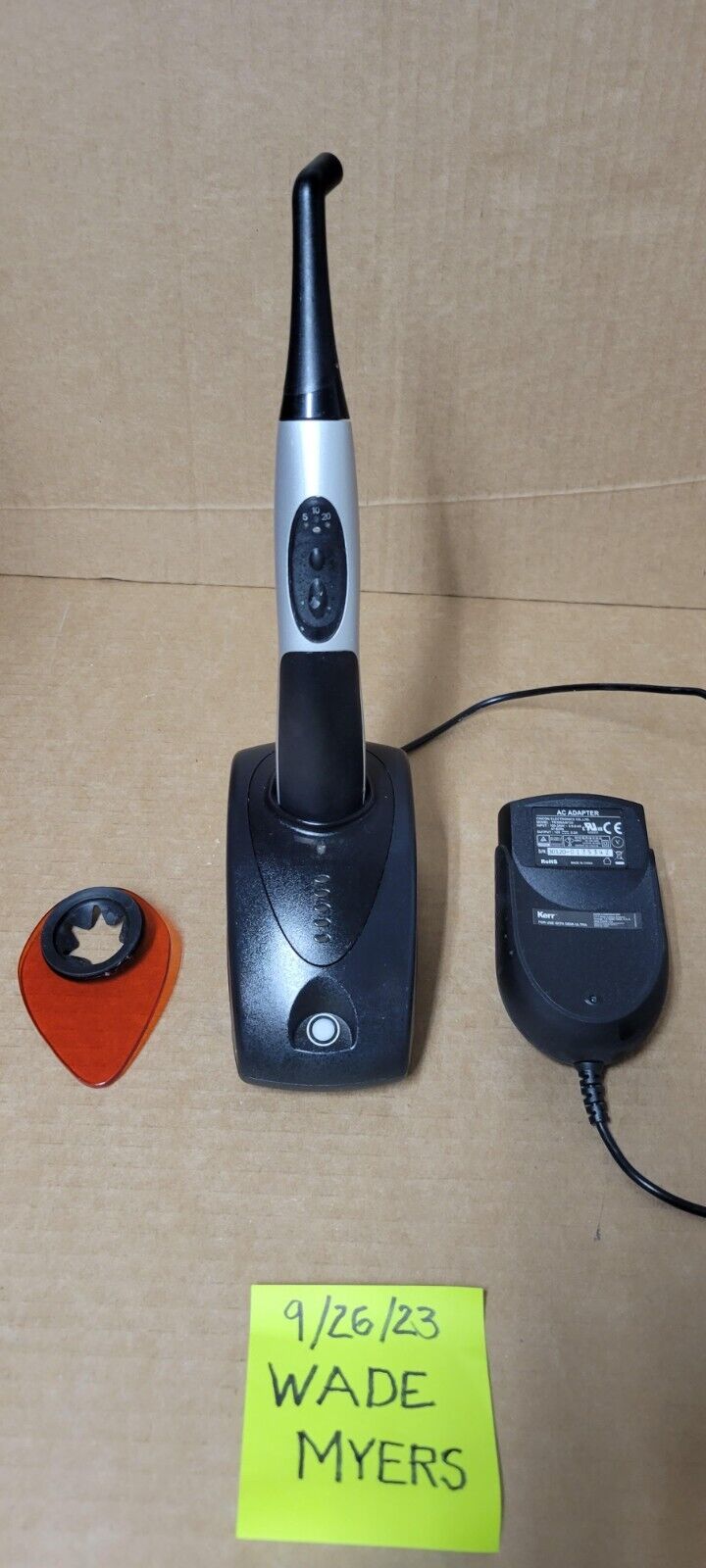 (Pre-owned) Kerr DEMI ULTRA LED CURING LIGHT 35667 w/Power Supply 35666 ...