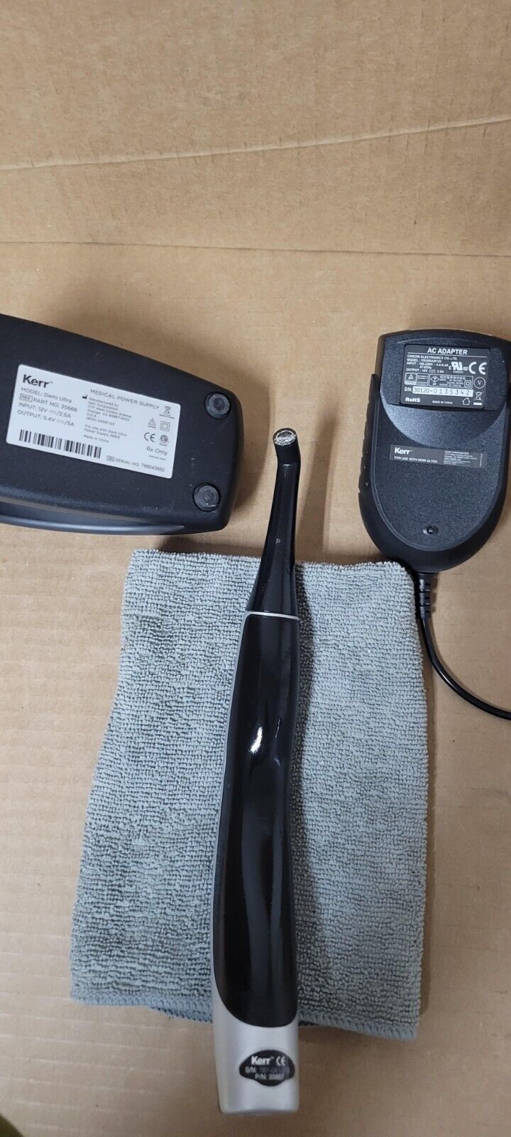 (Pre-owned) Kerr DEMI ULTRA LED CURING LIGHT 35667 w/Power Supply 35666 ...