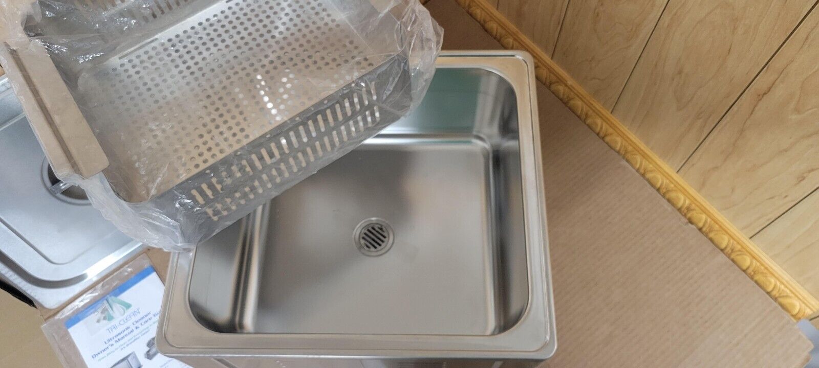 (NEW) BrandMax Tri-Clean U-13LH Ultrasonic Cleaner w/Cleaning Fluid ...