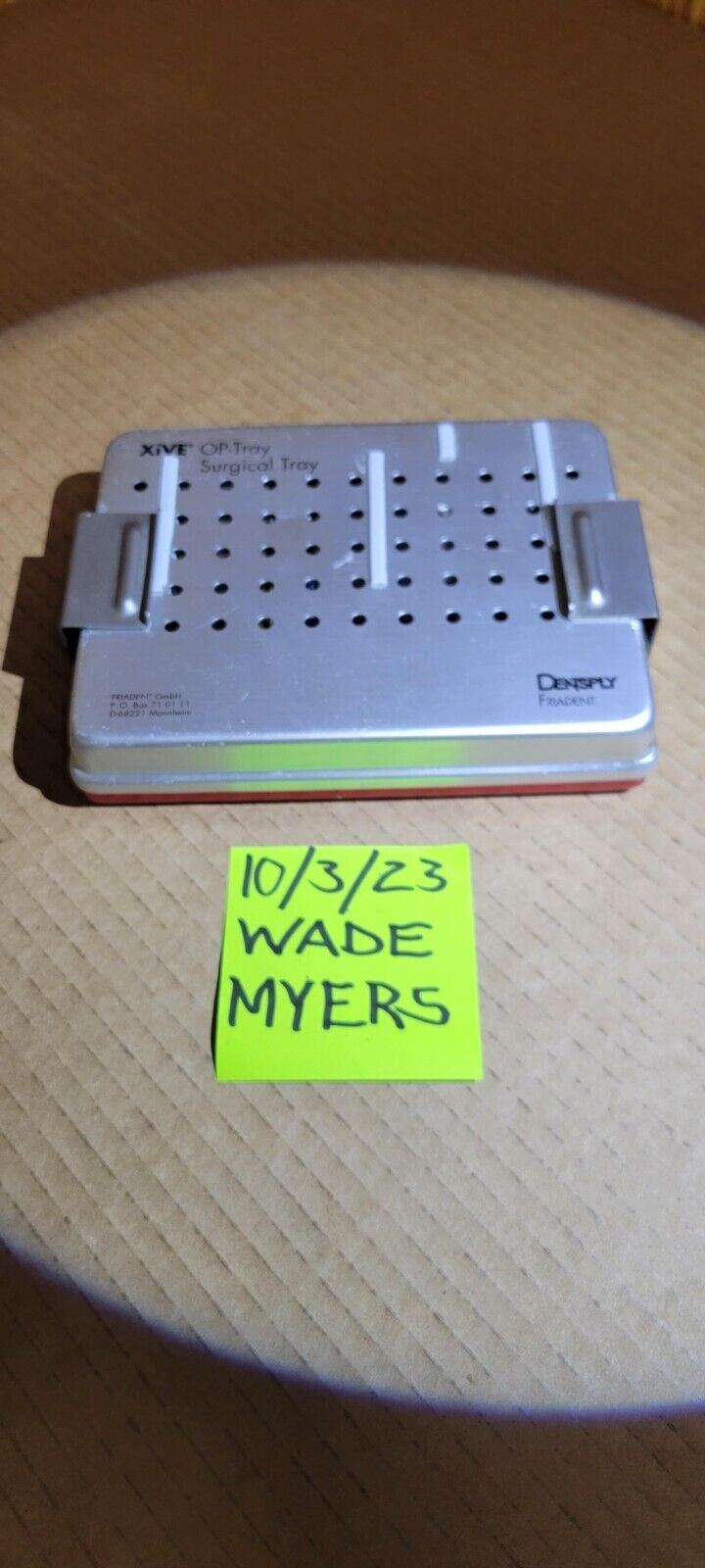 Dentstply Friadent XiVE OP-Tray SURGICAL TRAY for Implants ...