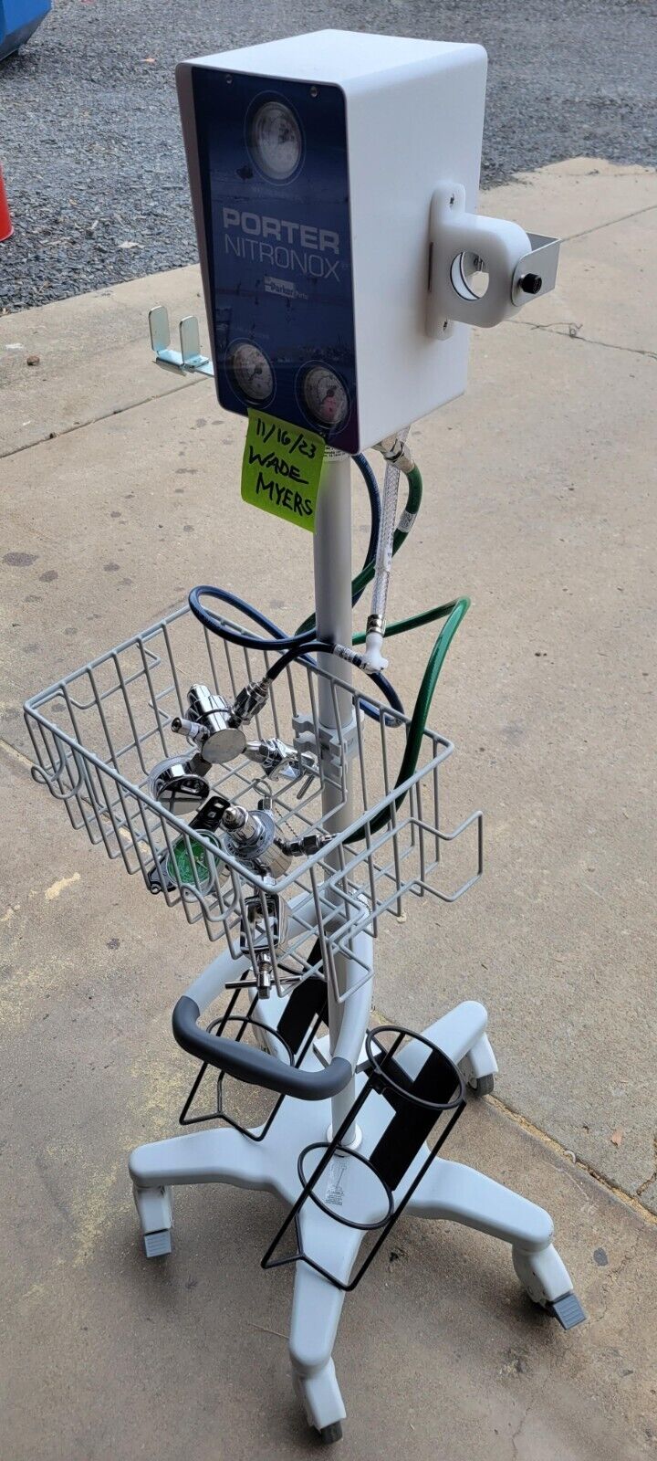 (Pre-owned) Parker Hannifin PORTER NITRONOX Mobile/Field Unit NOX ...