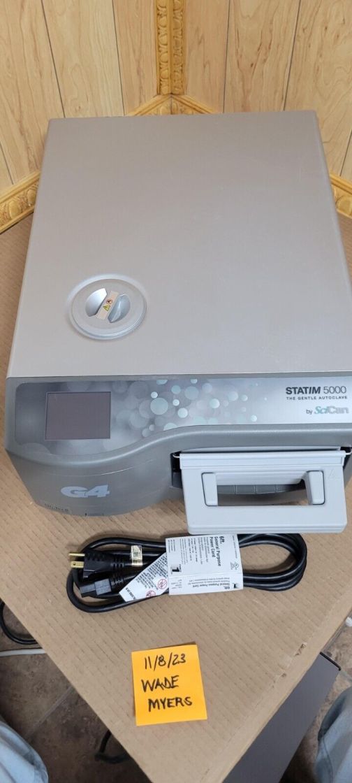 (Refurbished) SciCan STATIM 5000 G4 – 10 Cycles – GotaHaveItDental