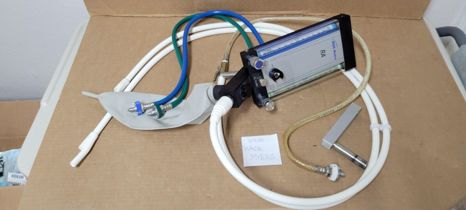 Parker MATRX MDS RA Flowmeter w/Hosing Cabinet Mount System ...